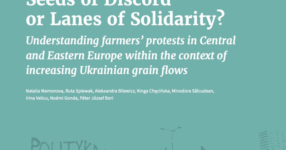 Seeds of Discord or Lanes of Solidarity? | Transnational Institute